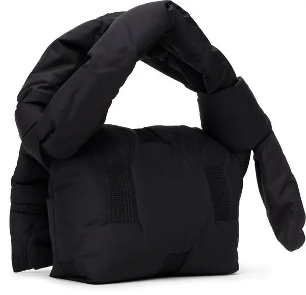 Issey Miyake Square Cushion Messenger Bag - 15 Black | Editorialist